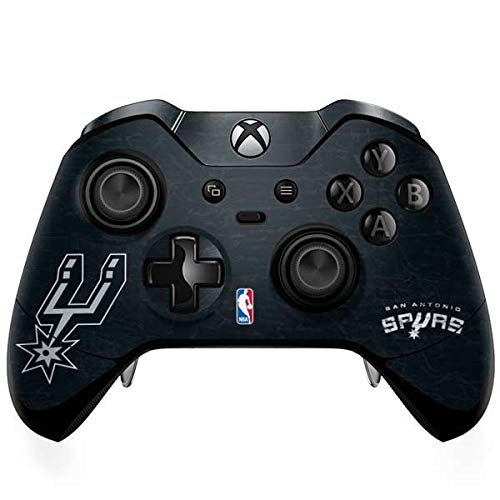 Skinit Decal Gaming Skin Compatible with Xbox One Elite Controller - Officially Licensed NBA San Antonio Spurs Secondary Logo Design