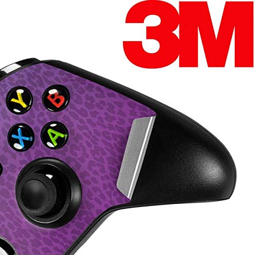 Skinit Decal Gaming Skin Compatible with Xbox One S Controller - Officially Licensed Skinit Originally Designed Cheetah Print Purple and Blue Design