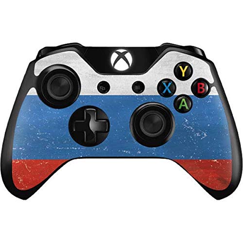 Skinit Decal Gaming Skin Compatible with Xbox One Controller - Originally Designed Russian Flag Distressed Design