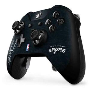 Skinit Decal Gaming Skin Compatible with Xbox One Elite Controller - Officially Licensed NBA San Antonio Spurs Secondary Logo Design