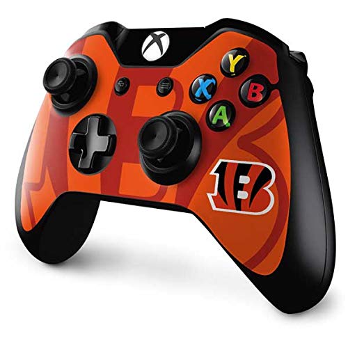 Skinit Decal Gaming Skin Compatible with Xbox One Controller - Officially Licensed NFL Cincinnati Bengals Double Vision Design