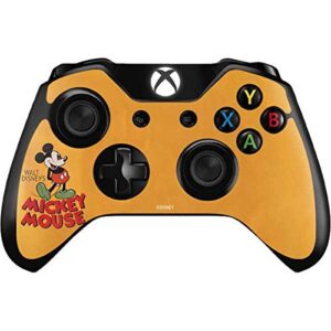 skinit decal gaming skin compatible with xbox one controller - officially licensed disney mickey mouse walt disney classic character design