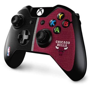 Skinit Decal Gaming Skin Compatible with Xbox One Controller - Officially Licensed NBA Chicago Bulls Canvas Design