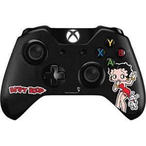 skinit decal gaming skin compatible with xbox one controller - officially licensed betty boop betty boop & puppy design