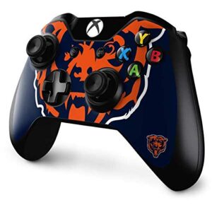 Skinit Decal Gaming Skin Compatible with Xbox One Controller - Officially Licensed NFL Chicago Bears Large Logo Design