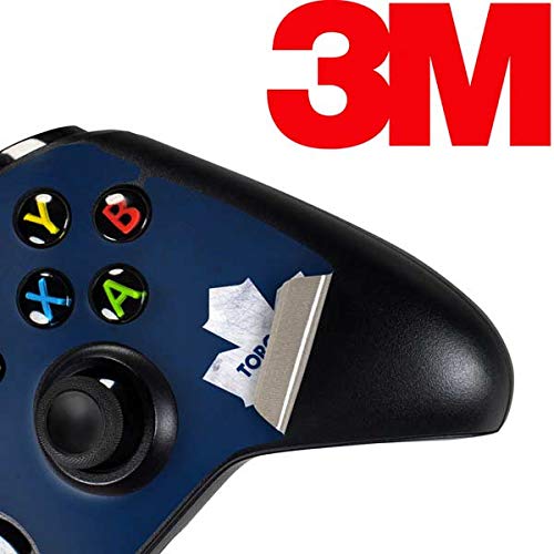 Skinit Decal Gaming Skin Compatible with Xbox One Controller - Officially Licensed NHL Toronto Maple Leafs Distressed Design