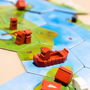 Renegade Game Studios Explorers of The North Sea Board Game, Ages 12+, 1-4 players, Viking strategy board game, Part of the North Sea Trilogy