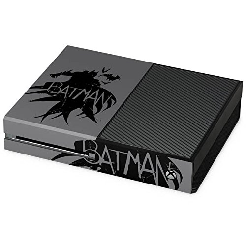 Skinit Decal Gaming Skin Compatible with Xbox One Console - Officially Licensed Warner Bros Batman Silhouette Design