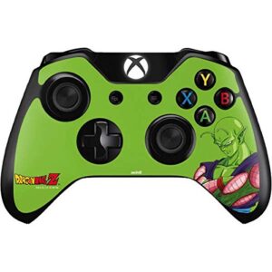 skinit decal gaming skin compatible with xbox one controller - officially licensed dragon ball z piccolo portrait design