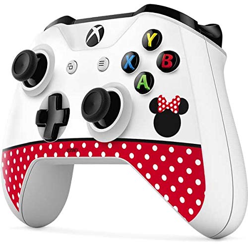 Skinit Decal Gaming Skin Compatible with Xbox One S Controller - Officially Licensed Disney Minnie Mouse Symbol Design