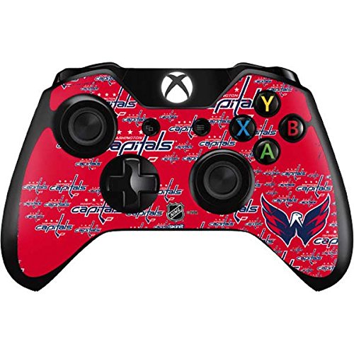 Skinit Decal Gaming Skin Compatible with Xbox One Controller - Officially Licensed NHL Washington Capitals Blast Design