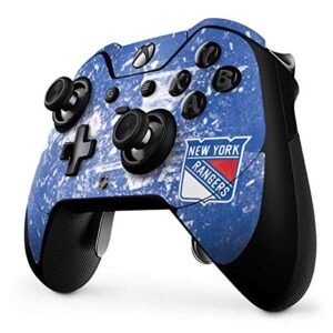 Skinit Decal Gaming Skin Compatible with Xbox One Elite Controller - Officially Licensed NHL New York Rangers Frozen Design