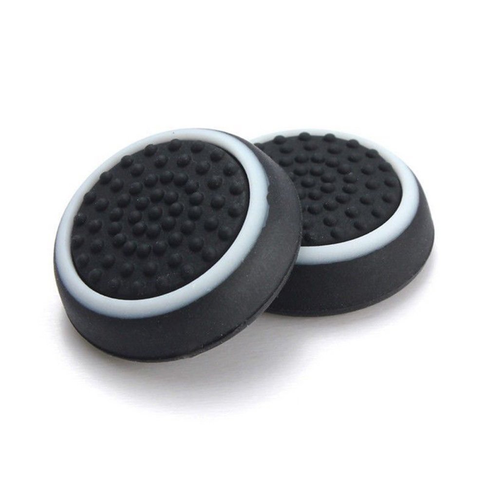 Silicone Thumb Stick Grip Cap Joystick Thumbsticks Caps Cover for PS4 Xbox One PS3 Xbox 360 PS2 Game Controllers - 5 Pairs/ 10 Pcs