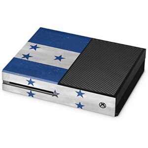 skinit decal gaming skin compatible with xbox one console - originally designed honduras flag distressed design