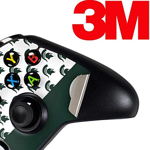 Skinit Decal Gaming Skin Compatible with Xbox One Controller - Officially Licensed College Michigan State University Spartans MSU Split Design