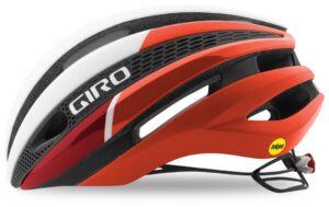 giro synthe mips adult road cycling helmet - small (51-55 cm), matte red (2020)