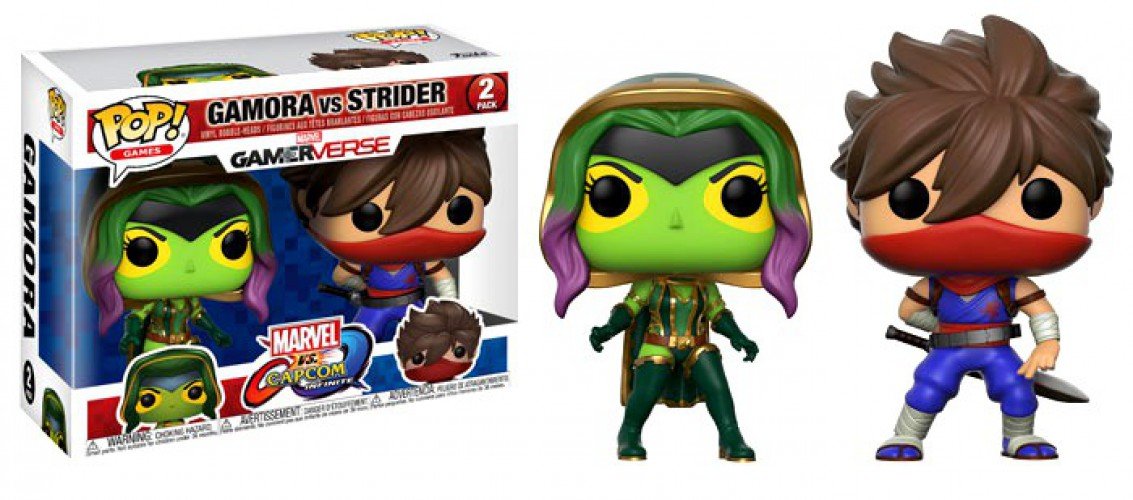 Funko POP! TV: Marvel Vs Capcom - Gamora Vs Strider Collectible Figure