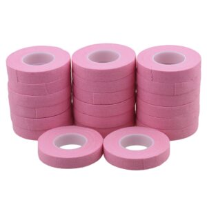 yibuy pink finger adhesive tape 5 meter length for strings instrument pack of 20