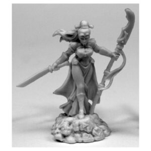 reaper miniatures 77440 masumi demon hunter, bones miniature