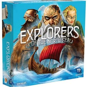 Renegade Game Studios Explorers of The North Sea Board Game, Ages 12+, 1-4 players, Viking strategy board game, Part of the North Sea Trilogy