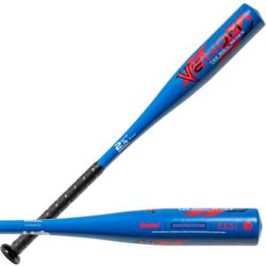 franklin sports kids baseball + tball bat - venom youth aluminum bat - usa certified boys + girls tee ball bat - junior metal bat - 25"/ 14oz - blue