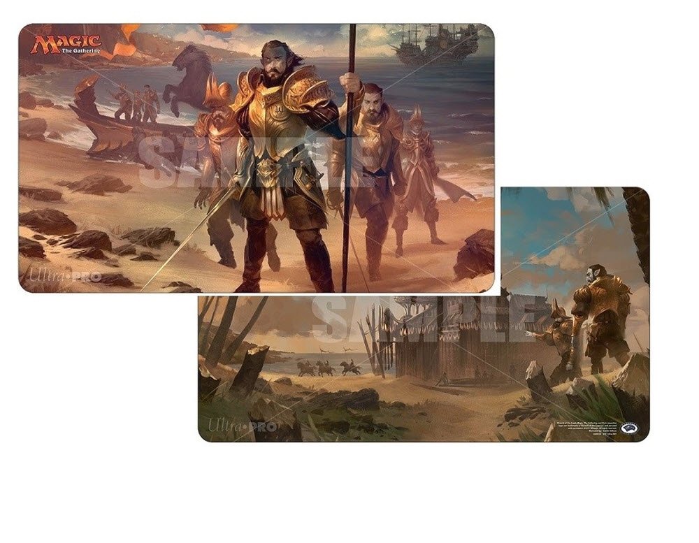 MTG Ultra Pro Supplies Magic The Gathering - Ixalan - Legion's Landing/Adanto, The First Fort Double-Sided Playmat