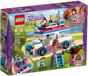 lego friends olivia’s mission vehicle 41333 building set (223 pieces)