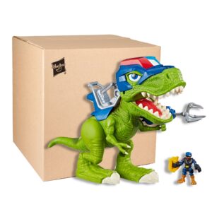 Playskool Heroes Chomp Squad Troopersaurus and Bobby Badge