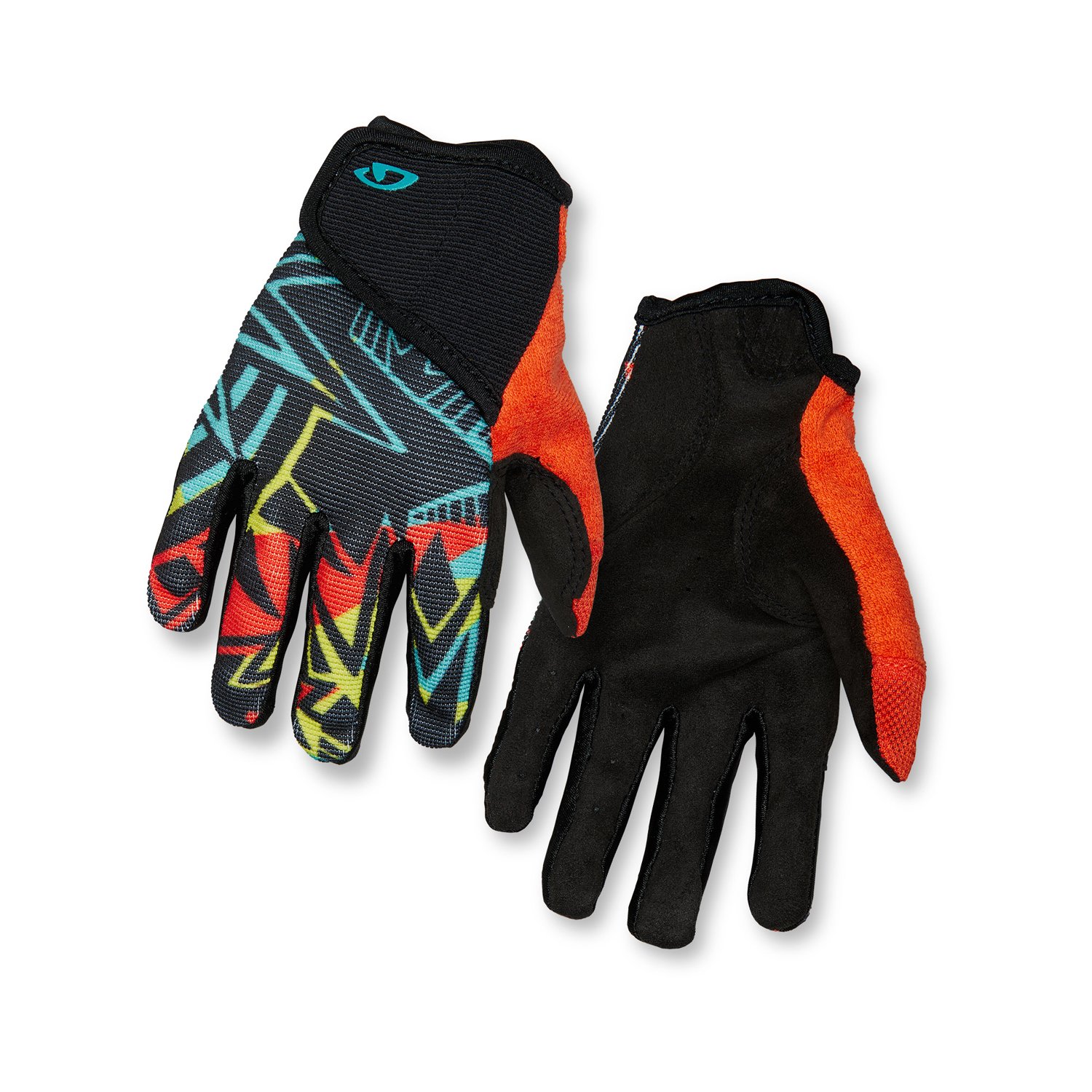 Giro DND Jr II Youth Mountain Cycling Gloves - Blast (2021), Large