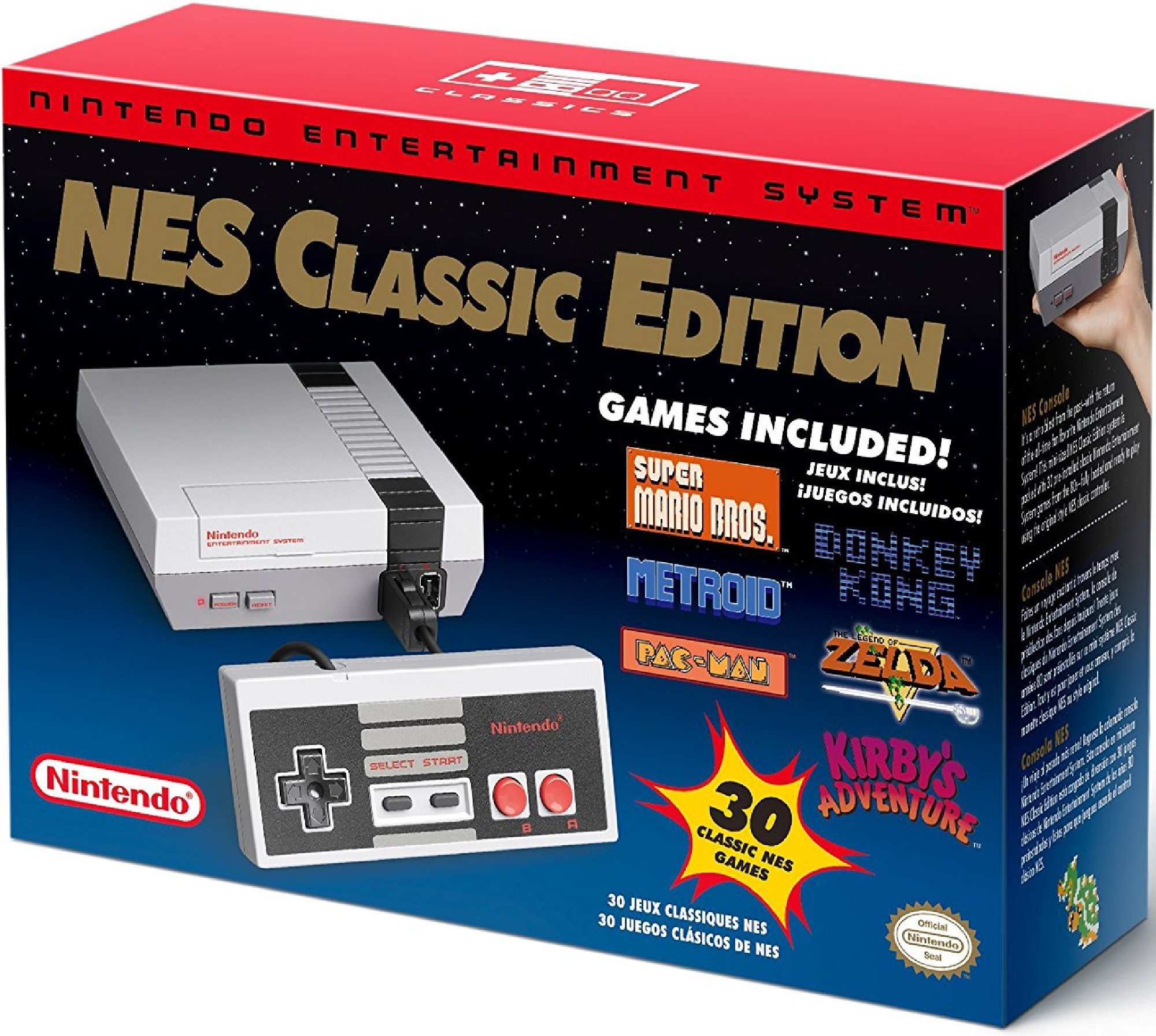 Nintendo SNES and NES Classic Mini Console Bundle