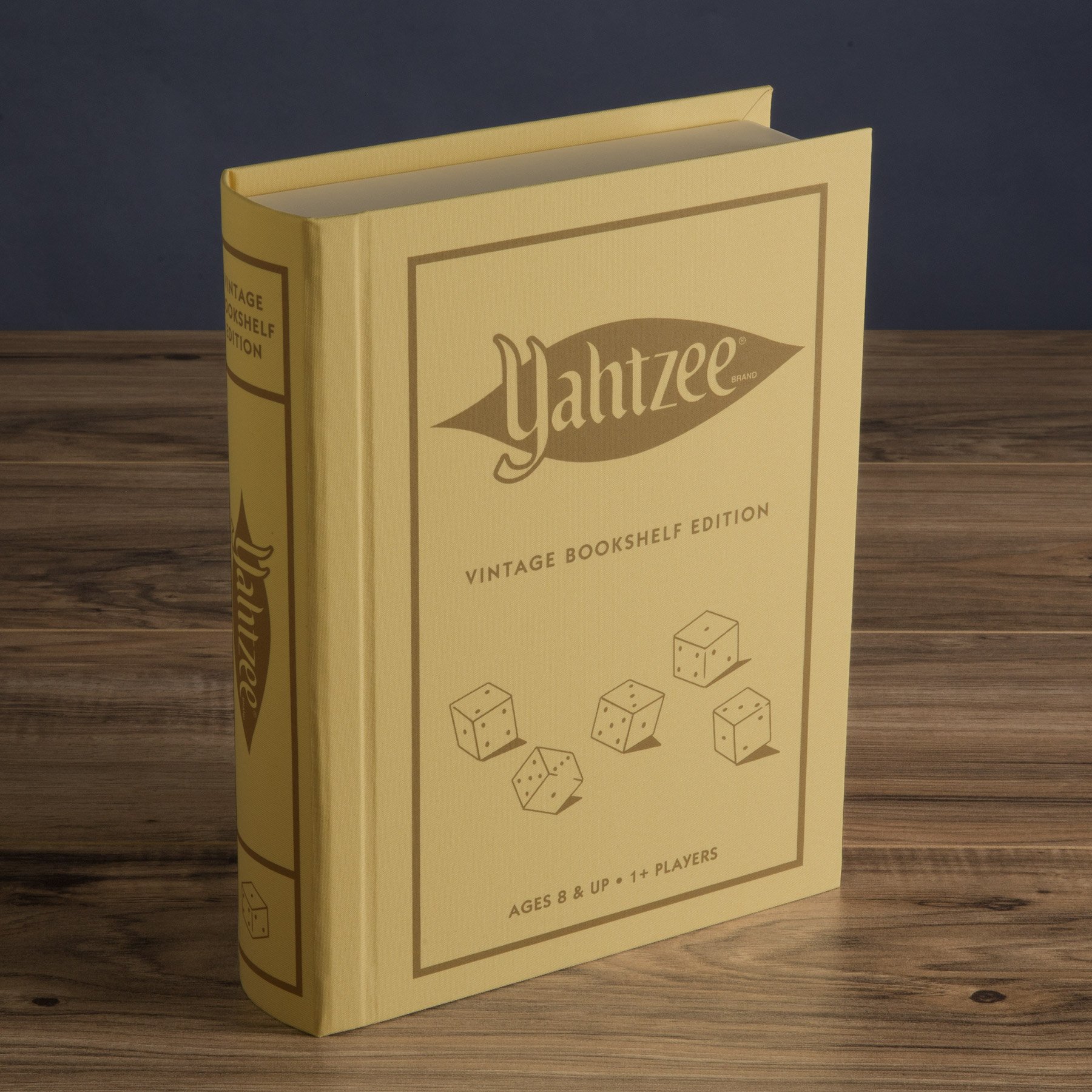 WS Game Company Yahtzee Vintage Bookshelf Edition