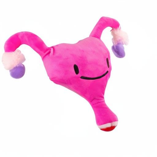 Attatoy Plush Uterus - Ivy The Uterus - Stuffed Toy, 12-Inch After Surgery Pal, Hysterectomy, Endometriosis, Fallopian Tubes, Ovaries