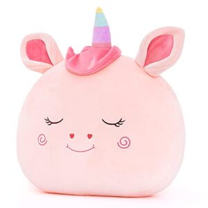 lazada stuffed unicorn plush kids pillow toys gift for toddler for girls pink 15 inches