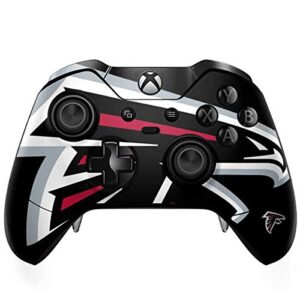 skinit decal gaming skin compatible with xbox one elite controller - officially licensed nfl atlanta falcons large logo design