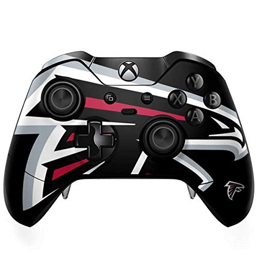 Skinit Decal Gaming Skin Compatible with Xbox One Elite Controller - Officially Licensed NFL Atlanta Falcons Large Logo Design