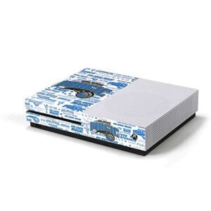 skinit decal gaming skin for xbox one s console - officially licensed nba orlando magic historic blast design