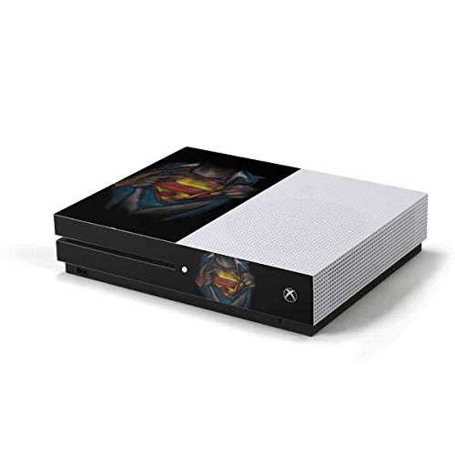 Skinit Decal Gaming Skin for Xbox One S Console - Officially Licensed Warner Bros Superman Chalk Design