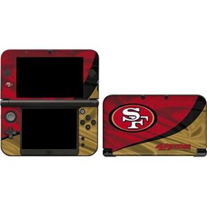 skinit decal gaming skin compatible with 3ds xl 2015 - officially licensed nfl san francisco 49ers design