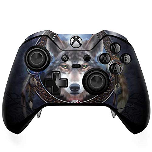 Skinit Decal Gaming Skin Compatible with Xbox One Elite Controller - Officially Licensed Tate and Co. Wolf Symbols Design