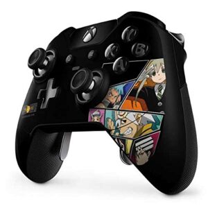 Skinit Decal Gaming Skin Compatible with Xbox One Elite Controller - Officially Licensed Funimation Soul Eater Block Design