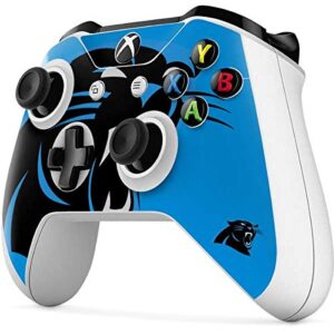 Skinit Decal Gaming Skin Compatible with Xbox One S Controller - Officially Licensed NFL Carolina Panthers Large Logo Design