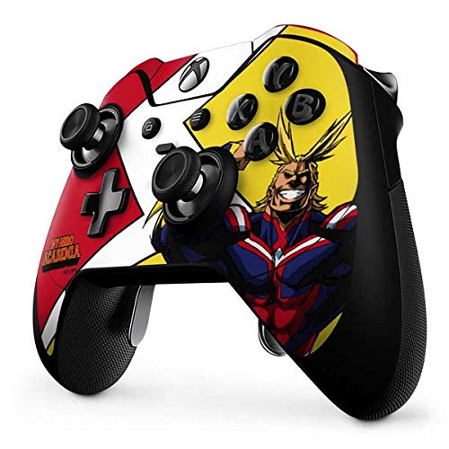 Skinit Decal Gaming Skin Compatible with Xbox One Elite Controller - Officially Licensed Funimation All Might Design