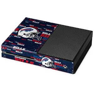 skinit decal gaming skin compatible with xbox one console - officially licensed nfl buffalo bills - blast alternate design