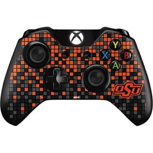 skinit decal gaming skin compatible with xbox one controller - officially licensed college osu oklahoma state digi design