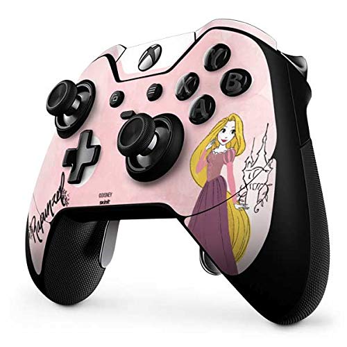 Skinit Decal Gaming Skin Compatible with Xbox One Elite Controller - Officially Licensed Disney Princess Rapunzel Art Design