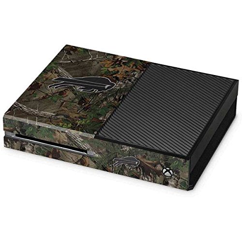 Skinit Decal Gaming Skin Compatible with Xbox One Console - Officially Licensed NFL Buffalo Bills Realtree Xtra Green Camo Design