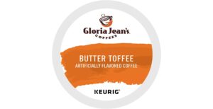 pack 48-count gloria jean's butter toffee coffee value pack