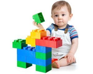 uniplay plump soft building blocks - 36-piece jumbo stacking multicolor set for early cognitive development and creative play - ages 3 months+