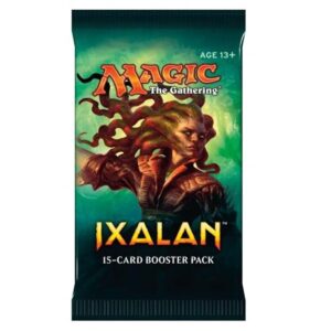 magic the gathering mtg-xln-bd-en ixalan trading card booster pack