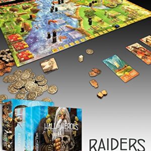 Renegade Game Studios Raiders of the North Sea Expansion: Hall of Heroes, Ages 12+, 2 - 5 Players, Playing Time 60 - 80 minutes